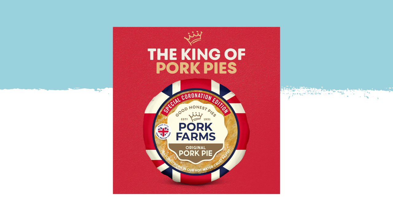 Pork Farms launches limited edition pork pie packaging for Coronation ...