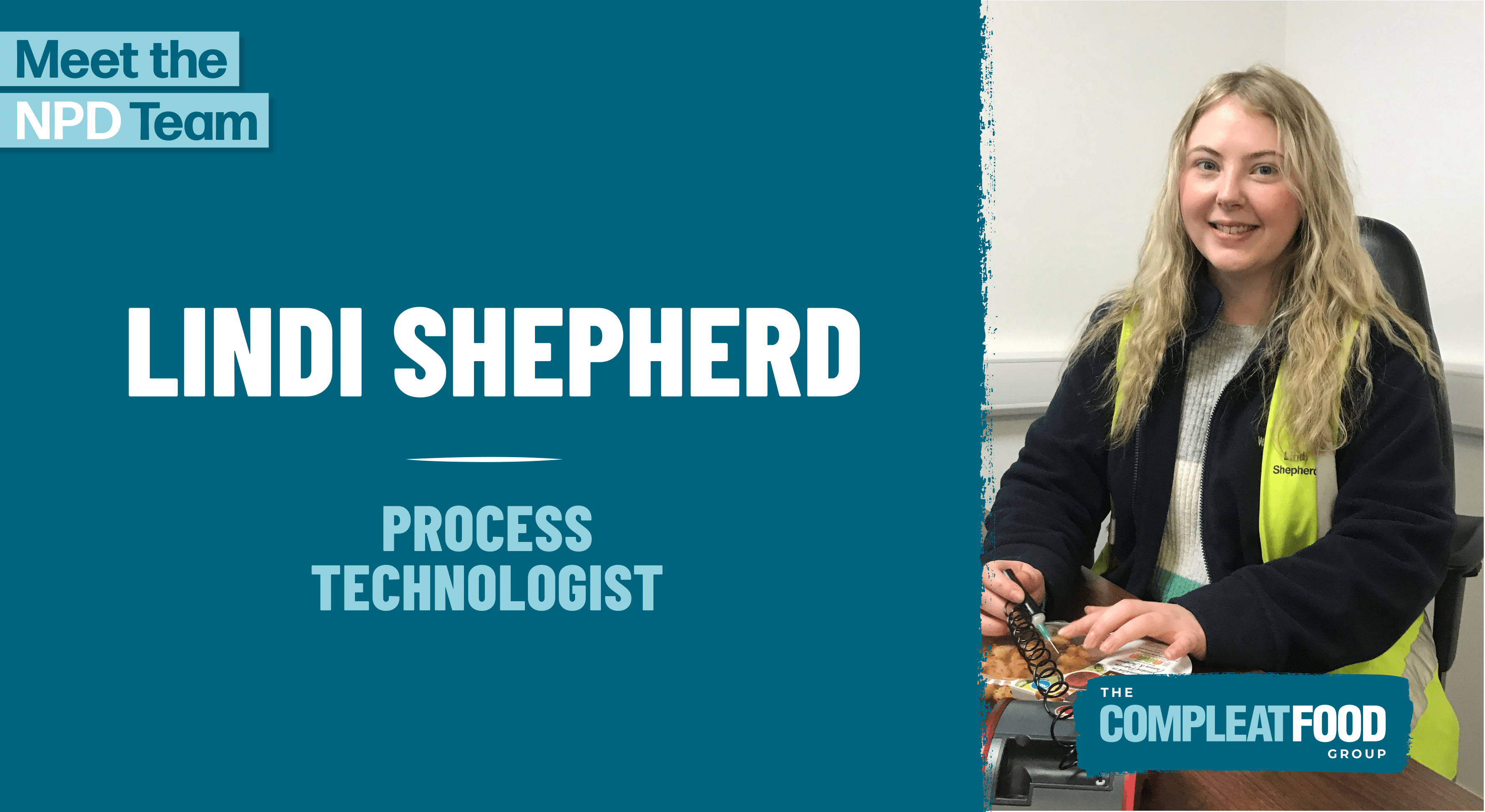 Meet our NPD Team: Lindi Shepherd · Compleat Food Group