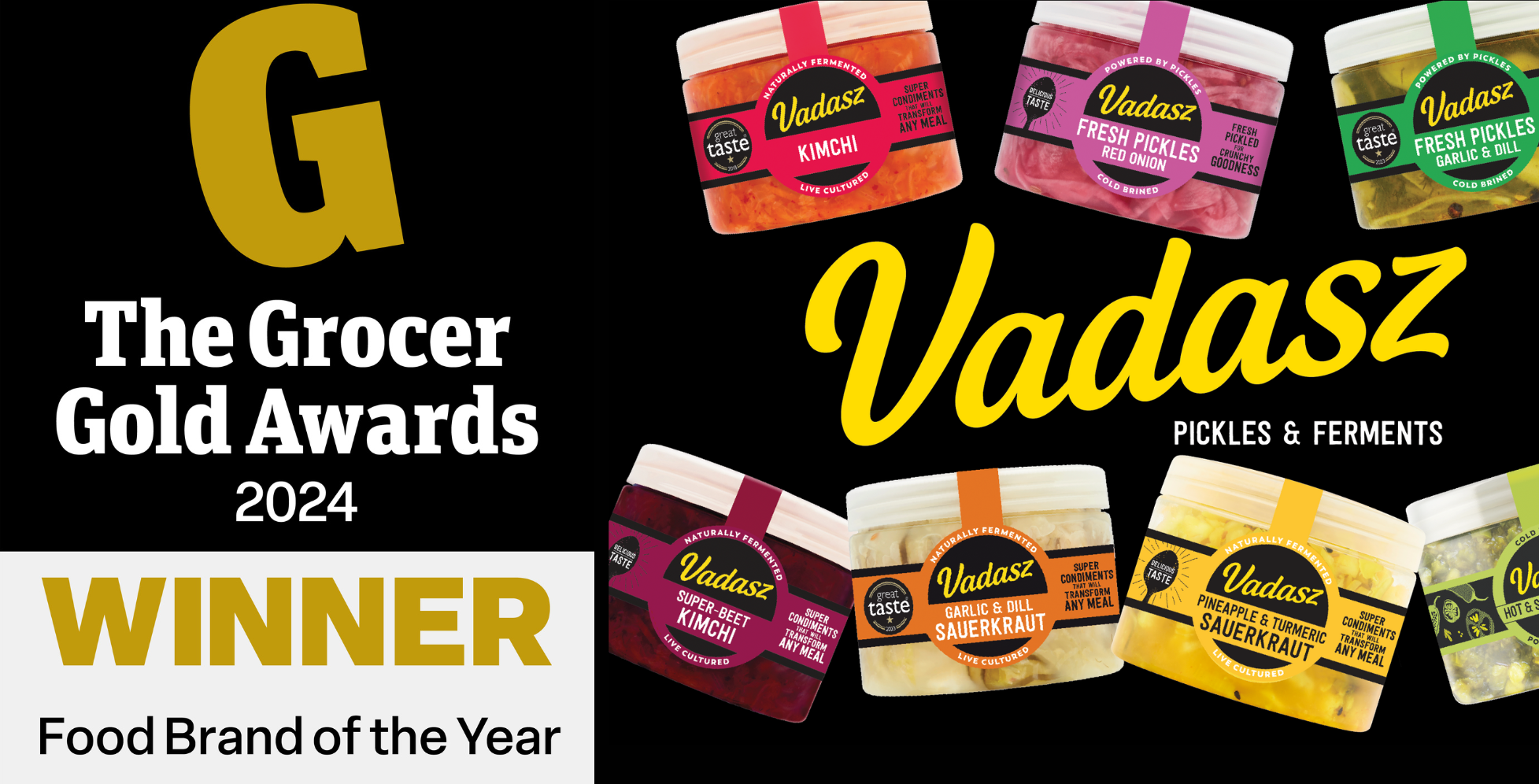 Vadasz is The Grocer’s Food Brand of the Year! · Compleat Food Group