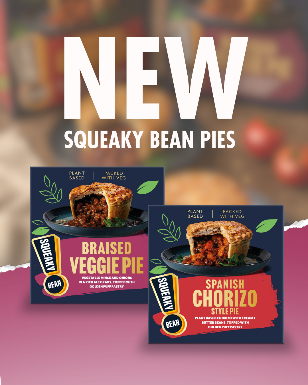Squeaky Bean enters hot pie category · Compleat Food Group
